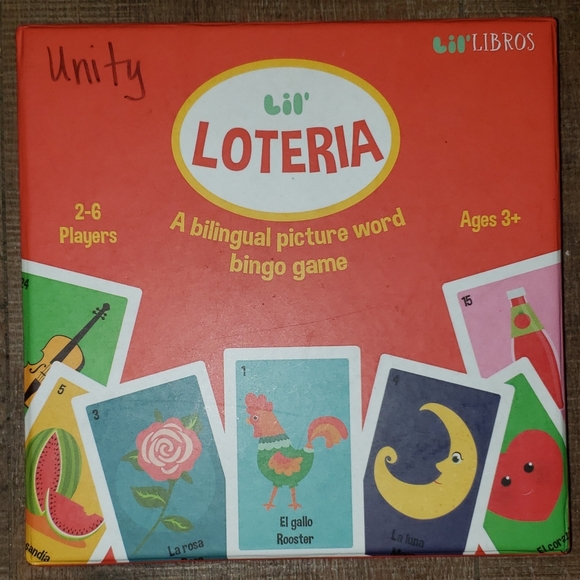 Lil' Loteria | Toys | Lil Loteria A Bilingual Bingo Game A Lil Libros ...